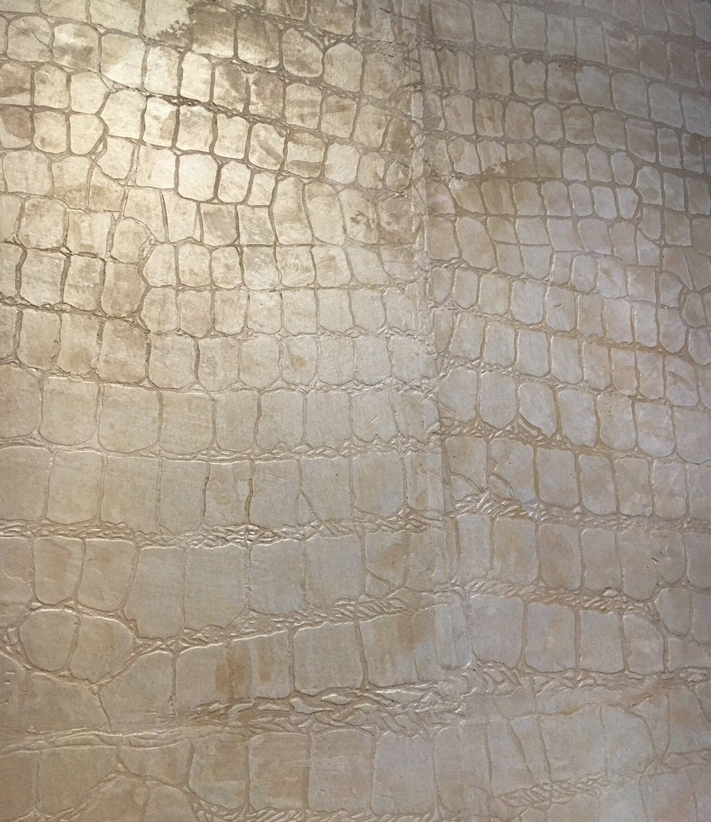 Metallic Croc Wall Workshop – TheFauxPro Studio
